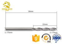 China Large Groove Carbide Ball End Mill 0.4-1.2mm Diameter with AlTiN Coating for HRC60+ Hardened Steel for sale