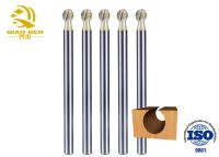 China 2 Flutes Carbide Ball End Mill 1-20mm Diameter with 3600 N/mm² TRS for CNC Machining for sale