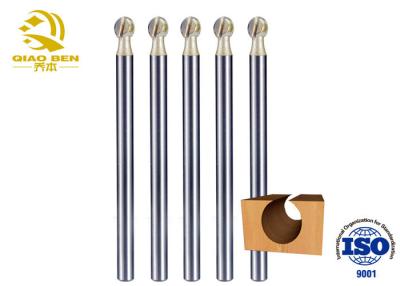 China 2 Flutes Carbide Ball End Mill 1-20mm Diameter with 3600 N/mm² TRS for CNC Machining for sale
