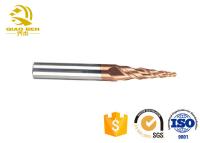 China Tungsten Tapered End Mill Cutter Solid Carbide D4-D10mm with AlTiN Coating for CNC Machining for sale