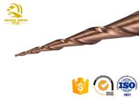 China High Speed Tapered End Mill Cutter with AlTiN Coating for Wood Milling - 0.4mm to 2.5mm Diameter Range for sale