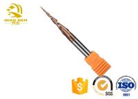 China Tungsten Carbide Tapered Ball Nose End Mill 50 Degree with AlTiN Coating for CNC Milling up to 65 HRC for sale