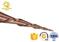 China Tungsten Carbide Tapered Ball Nose End Mill 50 Degree with AlTiN Coating for CNC Milling up to 65 HRC for sale