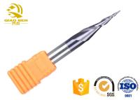 China Tapered End Mill Cutter Solid Carbide AlTiN Coating 0.4-2.5mm Diameter for CNC Milling for sale