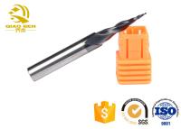 China High Hardness Conical Carbide Tapered End Mills 0.4-2.5mm Diameter with AlTiN Coating for CNC Machining for sale