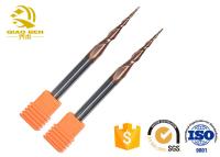 China Tapered End Mill Cutter CNC Router Bits 0.4-2.5mm Diameter with 200% Efficiency Increase for sale