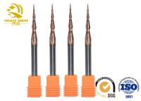 China Tapered End Mill Cutter CNC Router Bits 0.4-2.5mm Diameter with 200% Efficiency Increase for sale