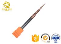 China Tapered End Mill Cutter CNC Router Bits 0.4-2.5mm Diameter with 200% Efficiency Increase for sale