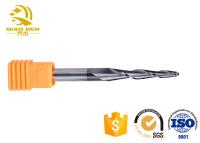China CNC Carbide Tapered Ball End Mill 1/8 Inch HRC55 with AlTiN Coating for Hard Steel up to 65 HRC for sale