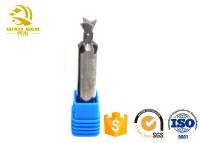 China Customized Carbide Dovetail Milling Cutter 6mm Shank 50mm Length HRC55 with TiSiN Coating for sale
