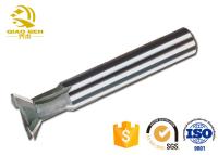 China 60° Dovetail End Mill Cutter 6mm Shank HRC55 Solid Carbide 2-Flute Milling Tool for sale
