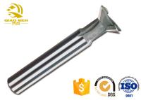 China 60° Dovetail End Mill Cutter 6mm Shank HRC55 Solid Carbide 2-Flute Milling Tool for sale