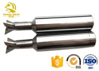 China High Speed 4 Flute Solid Carbide Dovetail End Mill Cutter 6mm Shank 50mm Length HRC55 for sale
