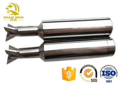 China High Speed 4 Flute Solid Carbide Dovetail End Mill Cutter 6mm Shank 50mm Length HRC55 for sale