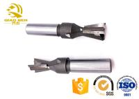 China Tungsten Carbide Dovetail Milling Cutters with ALTIN Coating for HRC60 Steel Materials for sale