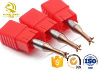 China D2-20MM Solid Carbide Dovetail End Mill with h6 Tolerance and 45-65 HRC Range for Precision CNC Milling for sale