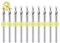 China CNC Solid Carbide Reamers HRC55 with Left-Hand Spiral Right-Hand Cut for Metal Machining for sale