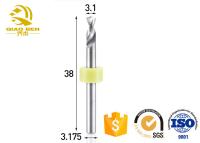 China CNC Solid Carbide Reamers HRC55 with Left-Hand Spiral Right-Hand Cut for Metal Machining for sale