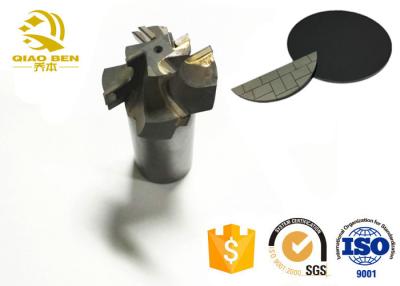 China Three Edge Contour Milling Polycrystaline Diamond Cutting Tools High Speed 3 Flutes for sale