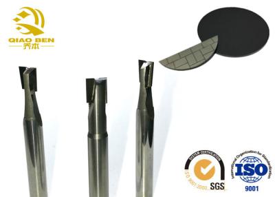 China PCD Artificial Polycrystalline Diamond Cutting Double Edge Milling Cutter Ultra Precision for sale
