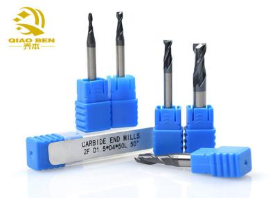 China HRC60 Solid Tungsten Carbide End Mill 4 Flutes 8x60mm for Steel with Altin Coating for sale