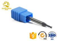 China Spiral Carbide CNC End Mill Cutter , 4 Flutes Flat Cnc Milling Cutting Tools for sale
