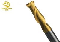 China Solid Tungsten Carbide 4-Flute End Mill 1-12mm Diameter for Stainless Steel and Hardened Metals HRC30-52 for sale