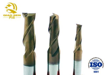 China Solid Tungsten Carbide 4-Flute End Mill 1-12mm Diameter for Stainless Steel and Hardened Metals HRC30-52 for sale