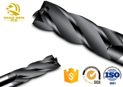 China Tungsten Carbide Square End Mill 4 Flutes CNC Cutting Tool HRC 45-65 for Stainless Steel for sale