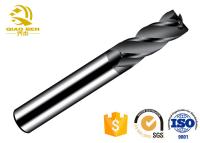 China Tungsten Carbide Square End Mill 4 Flutes CNC Cutting Tool HRC 45-65 for Stainless Steel for sale