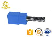 China Nano Coated Carbide Taper End Mill 4 Flute HRC65 for Rough Machining 6mm 8mm 12mm for sale