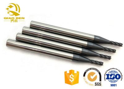 China JOEBEN CNC End Mill Cutter 4 Flutes Square Shape 1-25mm Diameter HRC45-65 for Steel Aluminum for sale