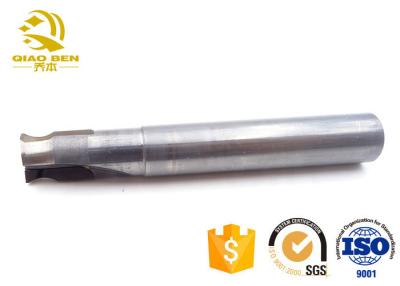 China PCD Carbide End Mill Cutter 10mm Grain Size for Plastics Processing 8000HV Hardness for sale