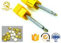 China Monocrystal CNC Radius Milling Tools , Diamond Mill Cutter For For Acrylic for sale