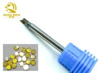 China Durable Diamond End Mill Cutting Tools For Aluminum Alloy Copper Non Ferrous Meatals for sale