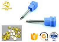 China Durable Diamond End Mill Cutting Tools For Aluminum Alloy Copper Non Ferrous Meatals for sale