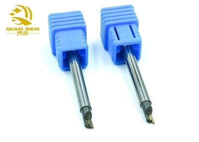 China Durable Diamond End Mill Cutting Tools For Aluminum Alloy Copper Non Ferrous Meatals for sale
