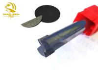 China Two Flutes PCD CNC Diamond End Mills 100mm Length 120m/Min Cutting Speed for sale