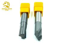 China PCD Diamond Endmill for Acrylic Polishing Fine Buffing 6mm Shank 5000mm/min Feed for sale
