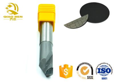 China PCD Diamond Endmill for Acrylic Polishing Fine Buffing 6mm Shank 5000mm/min Feed for sale