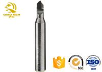 China PCD Diamond Cutter R8 Boring CNC Engraving Tool for CFRP Groove Single Bass 10mm for sale