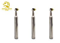 China Carbide Polishing MCD Diamond Tool 45 Degree Chamfering End Mill 40mm Flute for sale