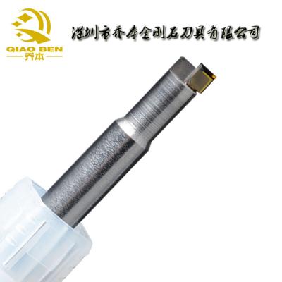 China HRC45 Chamfer Monocrystal Diamond Cutting Tools Cnc Lathe Mcd Insert Turning for sale