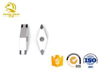 China PCBN CBN Grooving Inserts Wear Resistant Cutting Tools for Hardened Steel HRC45-80 for sale