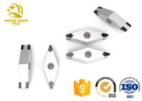 China PCBN CBN Grooving Inserts Wear Resistant Cutting Tools for Hardened Steel HRC45-80 for sale