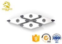 China PCBN Tipped CBN Turning Inserts for Cast Iron - 1400°C Heat Resistance with 2-8 Cutting Edges for sale