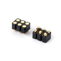 China Double Row Female Pin Connector 2.54mm Pitch SMT Connector 6 Pin for sale