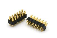 China 12V Spring Loaded Pogo Pin Connector 12 Pin Contact Pin Connector Customized for sale