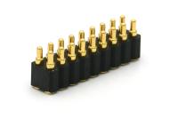 China 18 Pin Probe Pin Connector 12V PCB Pin Connectors For The PCB Testing Industry for sale