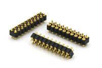 China DIP Type Spring Loaded Connector 20 Pin Through Hole Connectors 2.0mm Pitch With 2.5mm Height Housing for sale